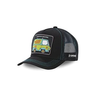 Capslab [X] Casquette Homme & Femme Scooby-Doo, Casquette Trucker Ajustable (Taille Unique)