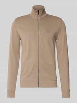Boss Orange by Hugo Boss Regular Fit Sweatjacke aus reiner Baumwolle