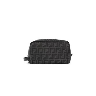 Fendi FF fabric toiletry jacquard case