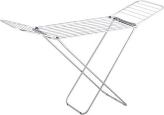 MSV W&auml;schetrockner mit Fl&uuml;geln aus Aluminium, Gro&szlig;z&uuml;gige L&auml;nge, bis zu 18 m Trockenfl&auml;che, Robust und langlebig, Klappfl&uuml;gel-Design, Blau/Gr&uuml;n/Violett 18 