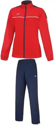 Mizuno Team Tokyo Micro Herren Rot/Marine Trainingsanzug