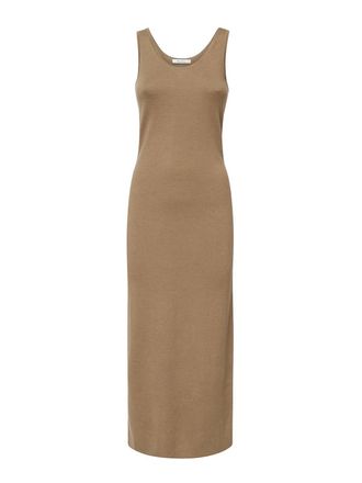 Max Mara Knielanges Kleid - Beige