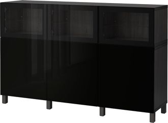 IKEA BEST&Aring; Aufbewahrung mit T&uuml;ren