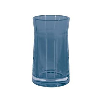 Spirella Kollektion Sydney, Zahnputzbecher &Oslash; 7 x 12 cm, Acryl, blau