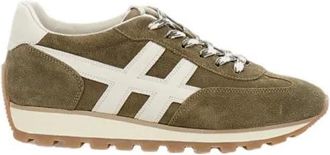 Hogan Low-Top Sneaker - Low-Top Sneakers With Green Finish - Gr. 7_5 - in Gr&uuml;n - f&uuml;r Damen