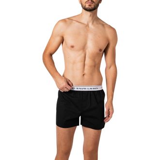 Polo Ralph Lauren Herren Unterw&auml;sche schwarz Baumwolle & Mix Gemustert
