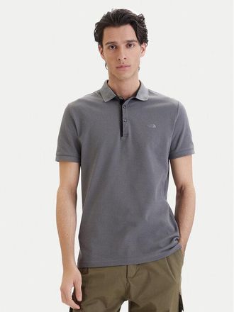 The North Face Poloshirt PREMIUM SLIM Grau Slim Fit