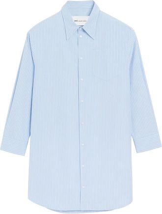 Ami Femme, Robes, Bleu, Taille: 36 FR Ami Paris Robes