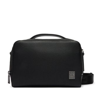 Calvin Klein Umh&auml;ngetasche Calvin Klein Emblem Hw Camera Bag LV04D3291G Schwarz