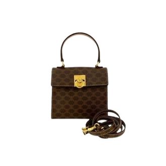 Celine Sac Mini en Plastique Pre-owned - Femme - Pre-owned - Brun - Taille: ONE Size