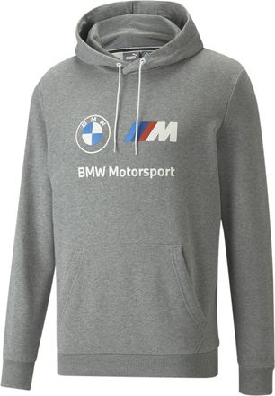 Puma Herren BMW M Motorsport Essentials Trainings-Hoodie SMedium Gray Heather