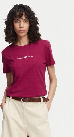 Beverly Hills Polo Club T-Shirt P-SS26W-TS6510 Dunkelrot Regular Fit