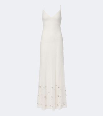 Roland Mouret Robe longue &agrave; ornements