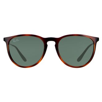 Ray-Ban Sonnenbrille Erika 4171 710/71 Schildpatt & Gunmetal Gr&uuml;n