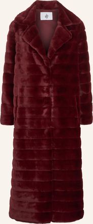 Americandreams Americandreams Faux Fur Coat Long Bailey rot