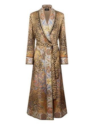 Etro Printed Doublebreasted Midi Dress