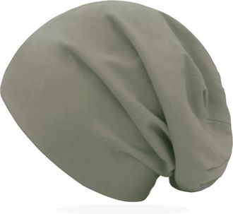 Glamexx24 Beanie M&uuml;tze Herren Damen: Slouchy Baumwoll Jersey &Uuml;bergangsm&uuml;tze, Laufm&uuml;tze, Chemo M&uuml;tze, Fahrradm&uuml;tze f&uuml;r Alle Jahreszeiten