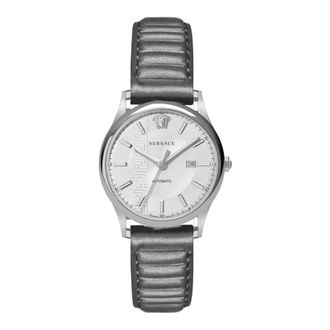 Versace Aiakos Automatikuhr Swiss Made - - Accessories - Herren - Grau - ONE SIZE