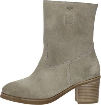 Aqa Aqa, Femme, Chaussures, Gris, Taille: 41 EU Enkellaarsjes Hak