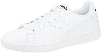 Diadora Tournoi, Baskets Unisexe-Adulte, Blanc et Noir, 43 EU