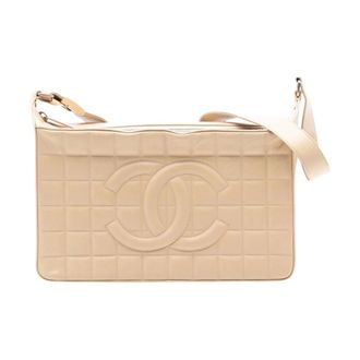 Chanel Sac bandouli&egrave;re &eacute;l&eacute;gant doccasion - Femme - Pre-owned - Beige - Taille: ONE Size