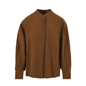 Attic and Barn Stilvolle Hemden Kollektion - - Blouses & Shirts - Damen - Braun - XS