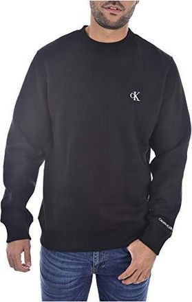 Calvin Klein Jeans Essential REG CN J30J314536 Sweatshirts, Noir (CK Black), L Homme