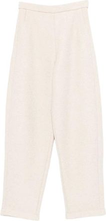 Max Mara Femme, Pantalons, Beige, Taille: 40 FR Pantalons de surv&ecirc;tement