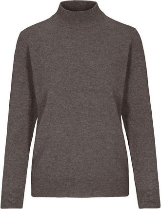 Brigitte von Sch&ouml;nfels Strickpullover Kaschmir Stehkragenpullover