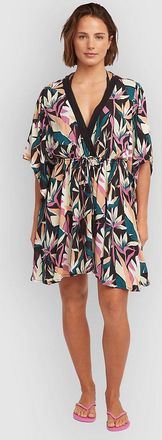 O'Neill Essentials Tokeena Cover Up Kleid black wmns tropicana