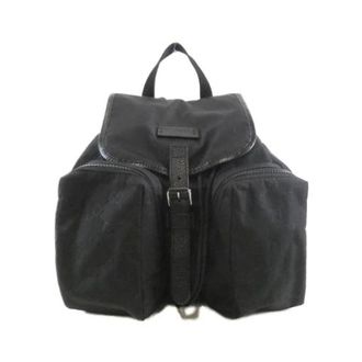 Gucci Pre-owned Guccissima Nylon Backpack - Femme - Pre-owned - Noir - Taille: ONE Size