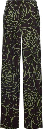 Dries Van Noten Pantalons D&eacute;contract&eacute;s - Noir