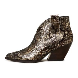 Cesare Gaspari Goldene Cowboy-Stiefel - - Shoes - Damen - Mehrfarbig - 41 EU