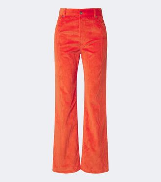 Loewe Gerade Hose aus Baumwoll-Cord
