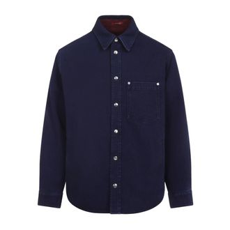 Gucci Herren, Shirts, Blau, LGr&ouml;&szlig;e