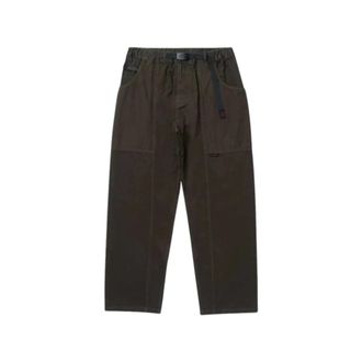 Gramicci Vintage-Stil Baumwollhose - - Trousers - Herren - Braun - XL