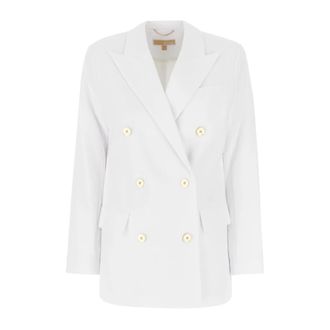 Michael Kors Crepe Blazer - - Jackets - Damen - Wei&szlig; - 2XS