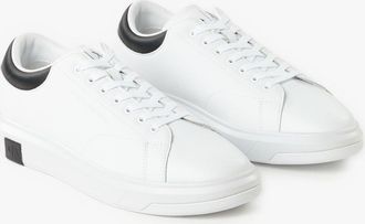 A|X Armani Exchange Baskets unies en cuir