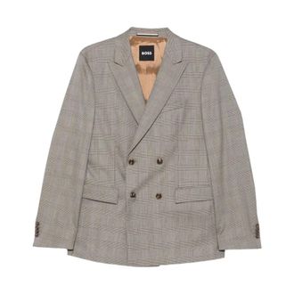 HUGO BOSS Homme, Vestes, Beige, Taille: XL Costume en laine