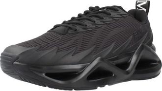 Emporio Armani Baskets Emporio Armani Triple Black/White U26EA08, Noir blanc, 41 1/3 EU