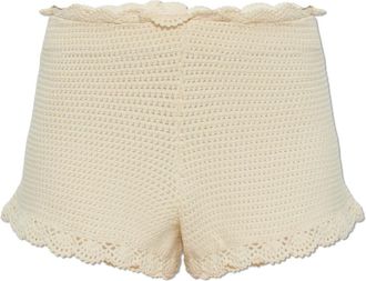 Poss&eacute; Posse, Femme, Shorts, Beige, Taille: 36 FR Dylan Shorts