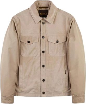 Moorer Homme, Vestes, Beige, Taille: XL Veste L&eacute;g&egrave;re