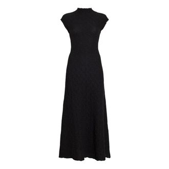 Proenza Schouler Cleo Jersey Jacquard Kleid - - Dresses - Damen - Schwarzk - M