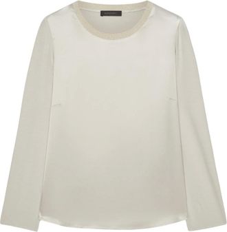 Elena Miro Damen, Blusen & Hemden, Beige, LGröße