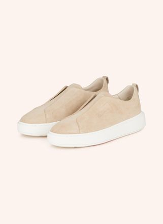 Santoni Slip-On-Sneaker Victory beige