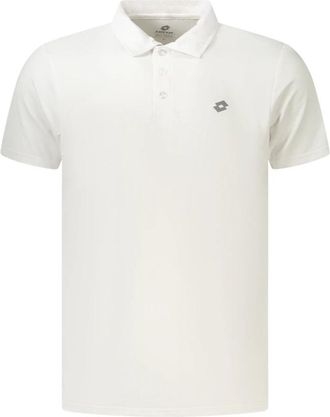 Lotto Kurzarm Poloshirt - - Tops - Herren - Wei&szlig; - 2XL