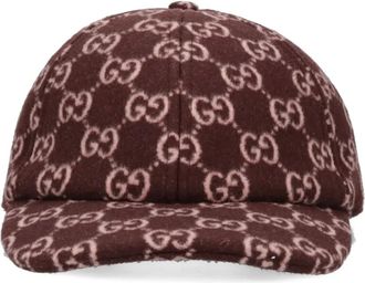 Gucci Giselle Bob GG Baseballkappe - Rot