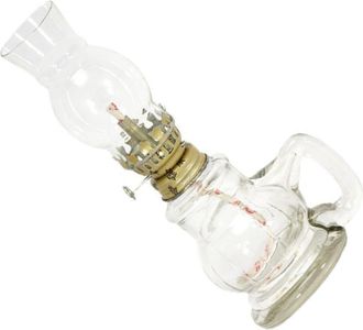 Cabilock Retro Petroleumlampe mit 5m Baumwolldocht Transparente &Ouml;llampe f&uuml;r Zuhause und Hochzeitsdekoration