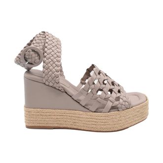 Paloma Barcel&oacute; Stilvolle Sommer Sandalen f&uuml;r Frauen - - Shoes - Damen - Grau - 40 EU