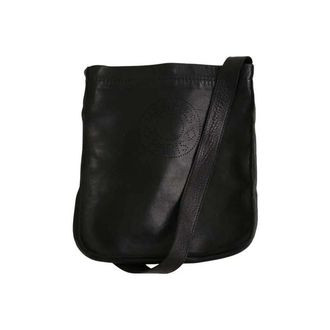 Herm&egrave;s Pochette en cuir noire